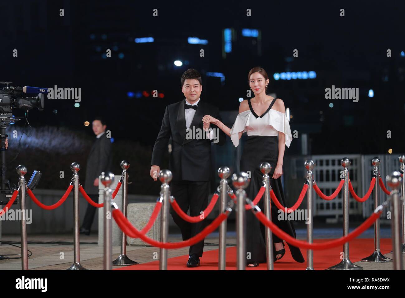 Seoul, Korea. 31st Dec, 2018. Jun Hyun-moo, Uie, Seol In A, Jo Woo Ri ...