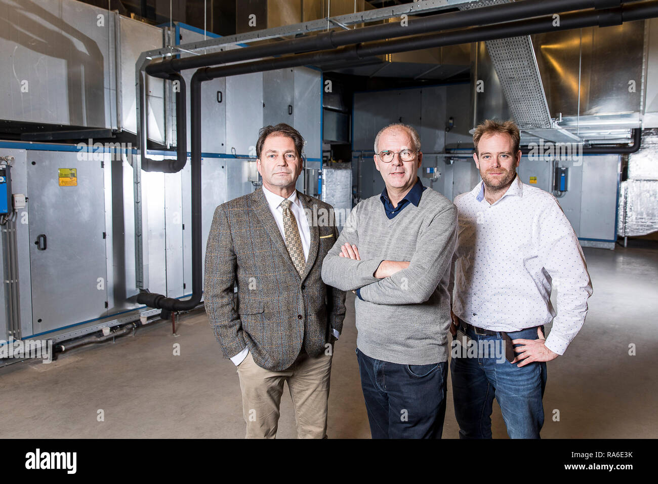 AMSTERDAM - 20-12-2018, Ziggo Dome. Vlnr. Directeur Henk Overeem ...