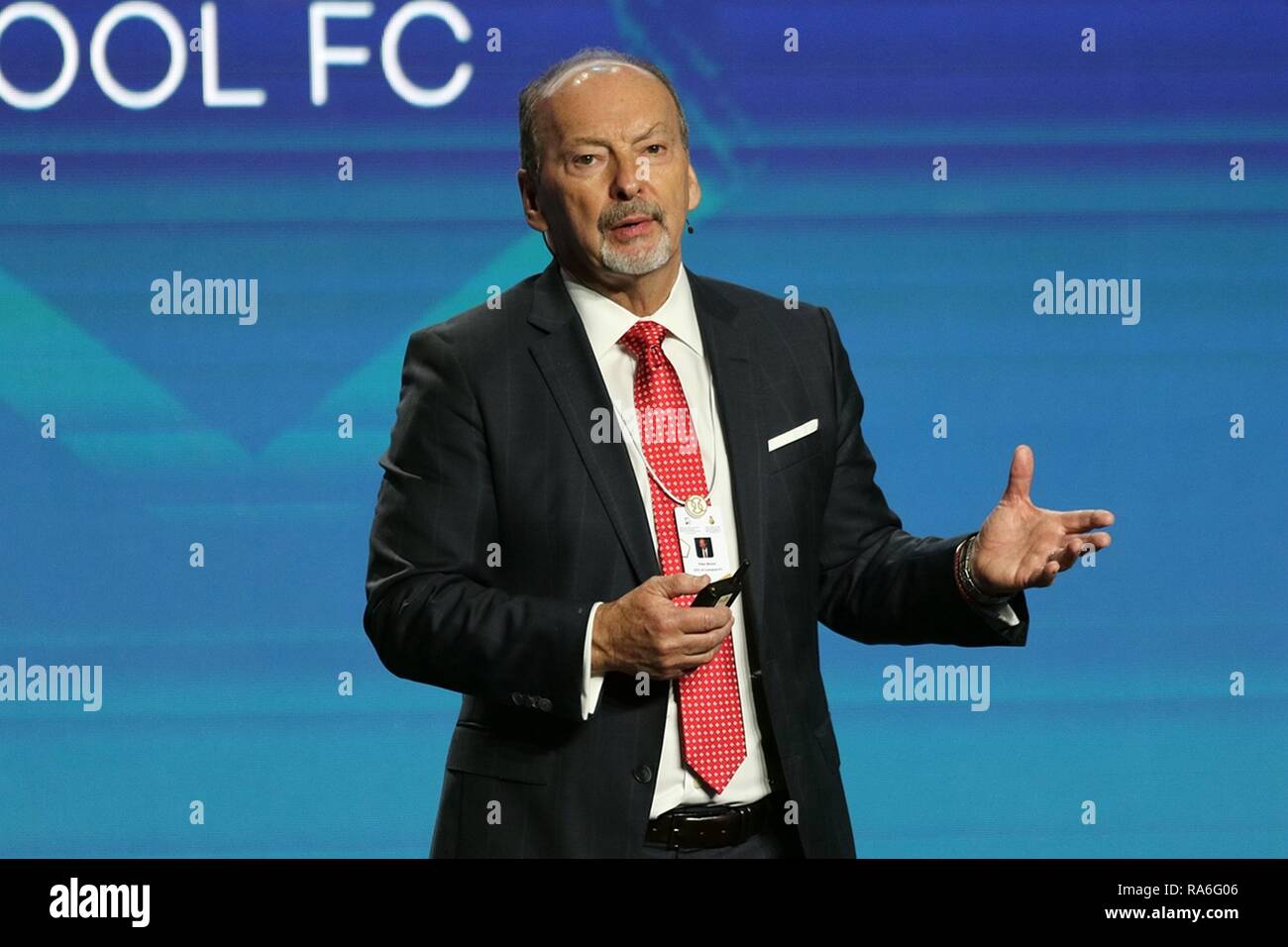 Dubai, United Arab Emirates (UAE). 2nd Jan, 2018. Peter Moore, CEO of ...