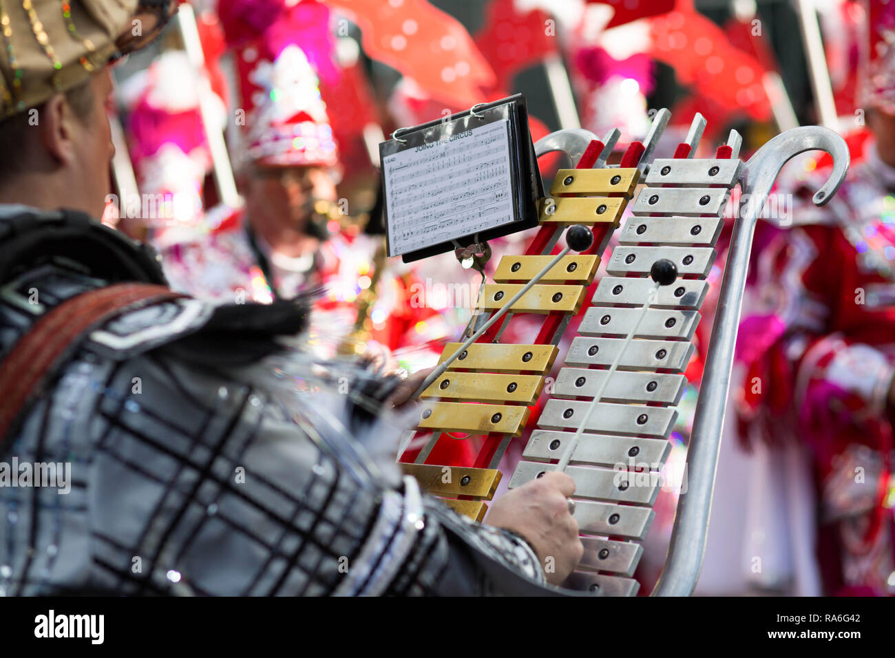 Members of the Ferko String Band perform during the Philadelphia ...