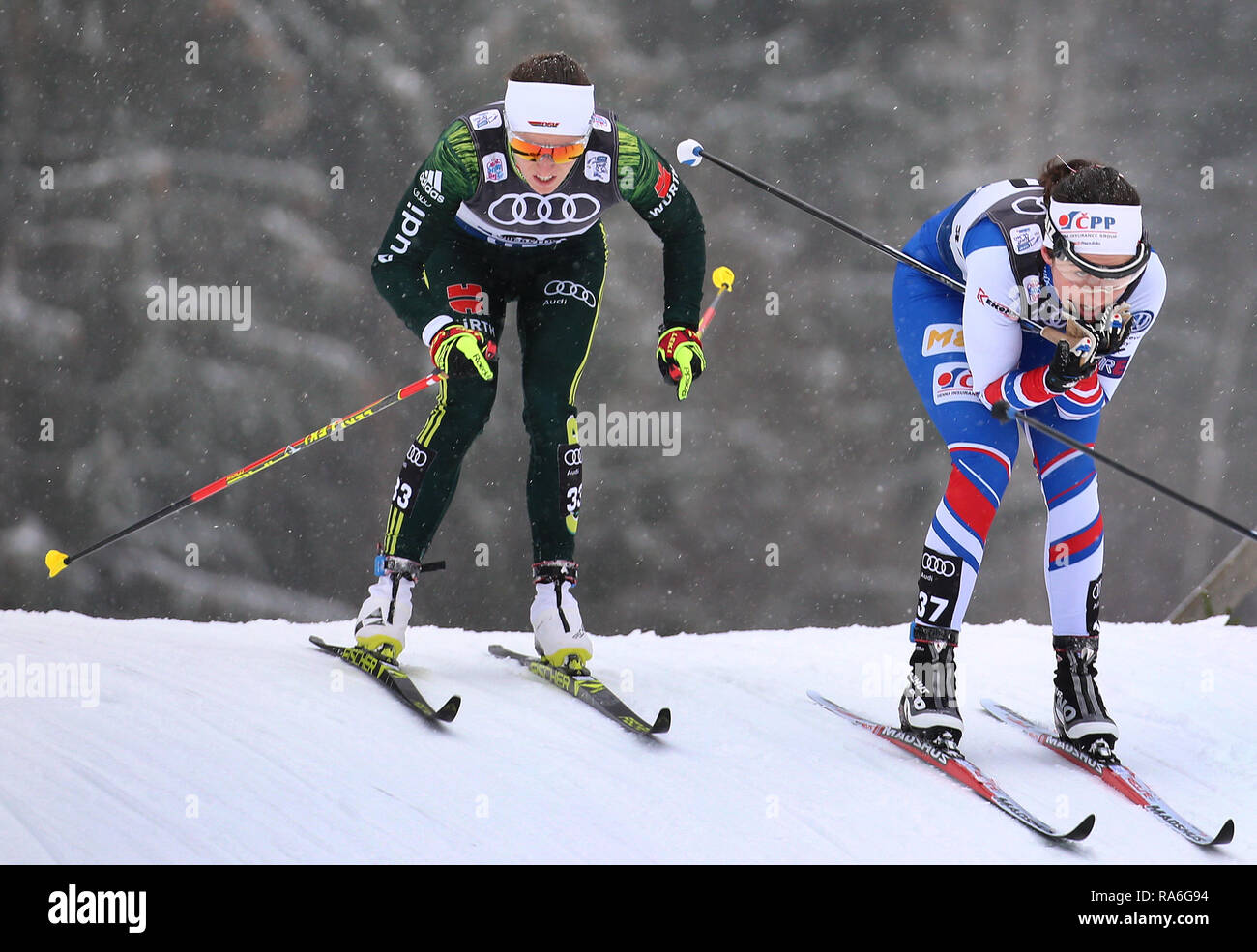 Oberstdorf, Germany. 02nd Jan, 2019. Nordic skiing/cross-country skiing: World Cup, Tour de Ski ...