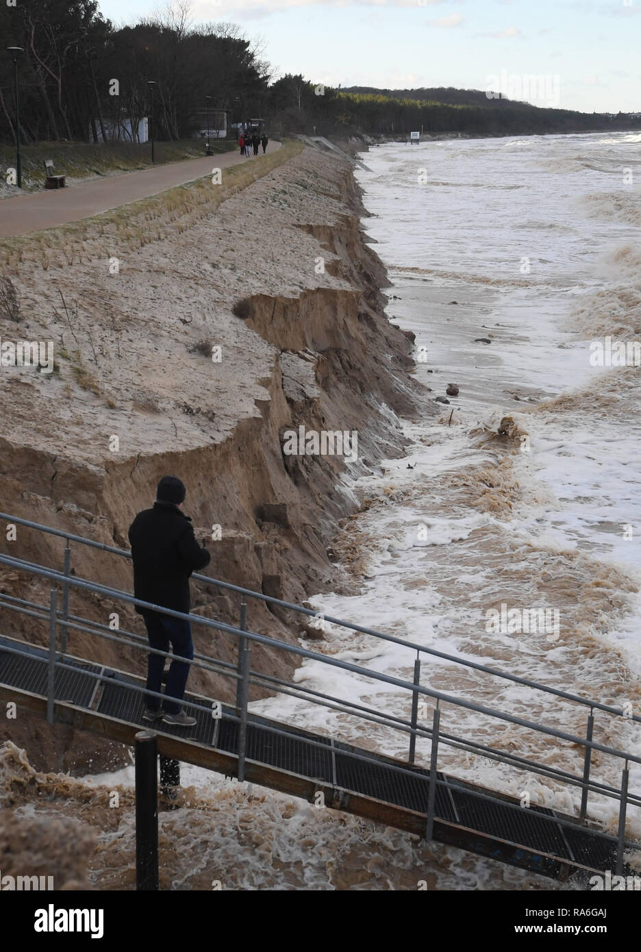 Coastal flood defence damage hi-res stock photography and images - Alamy