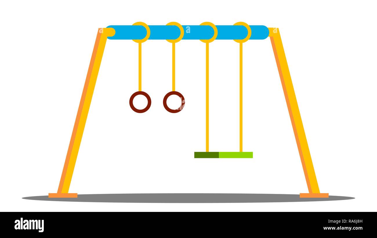 Swinging picture Stock Vector Images - Alamy
