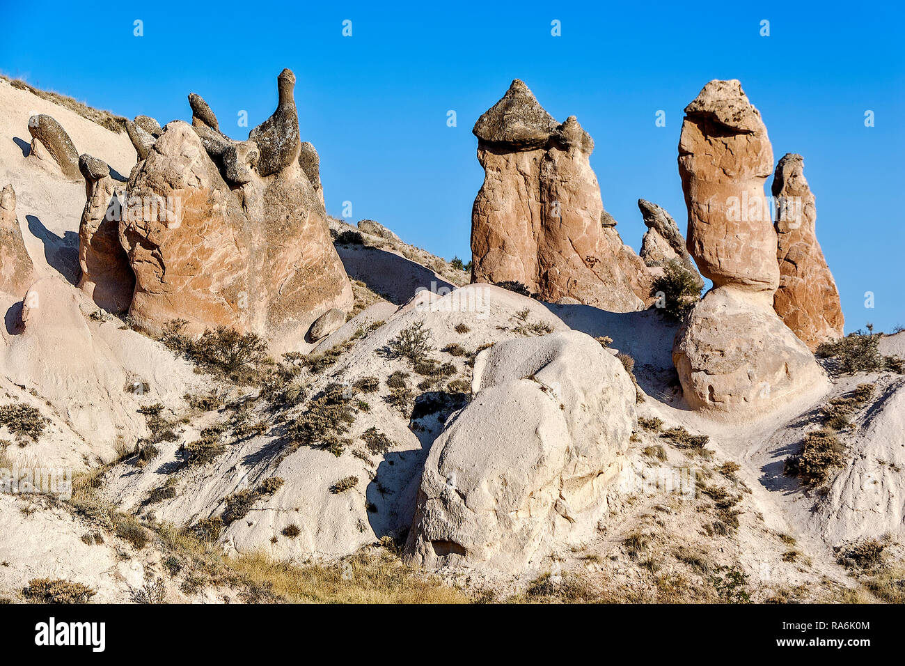Turkey Cappadocia Fairy Chimney Landscape Stock Photo - Alamy