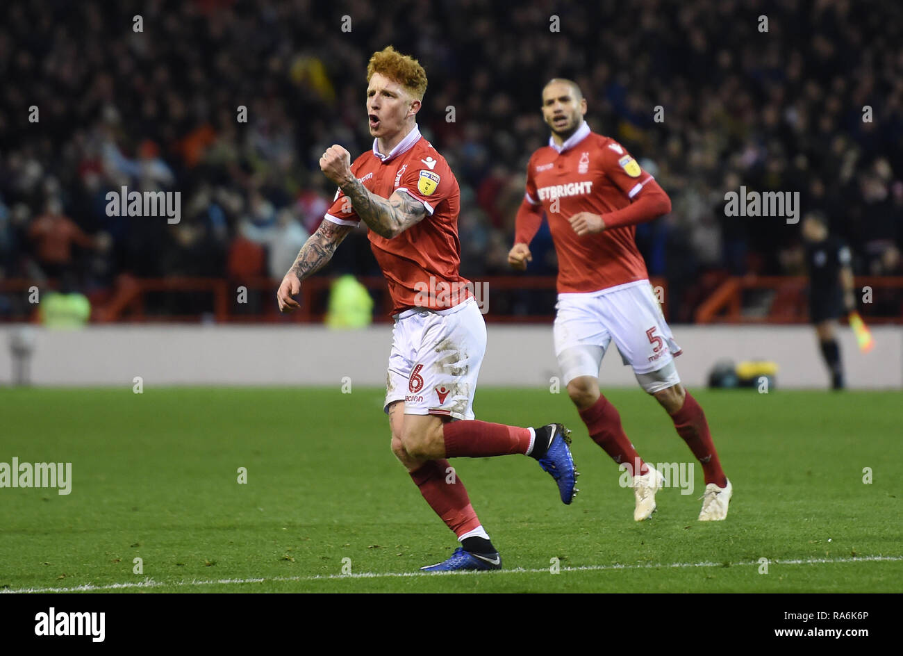 Nottingham forests jack colback hi-res stock photography and images - Alamy