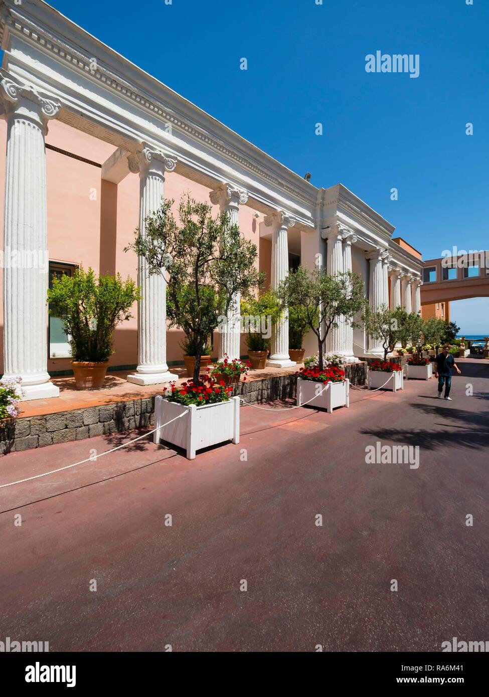 Piazza S. Restituta, Terme della Regina Isabella, Lacco Ameno, Island ...