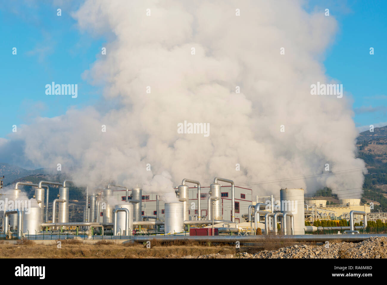 Geothermal Energy Plant Inside