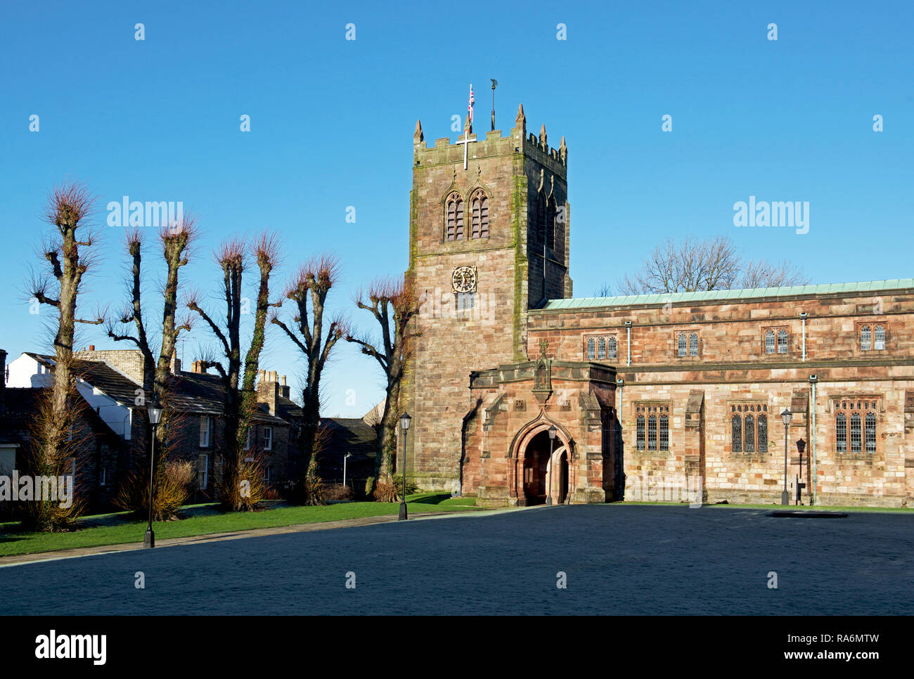 St Stephen's Church, Kirkby Stephen, Cumbria, England UK Stock Photo ...