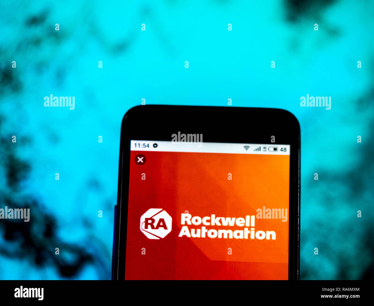 Rockwell automation logo hi-res stock photography and images - Alamy