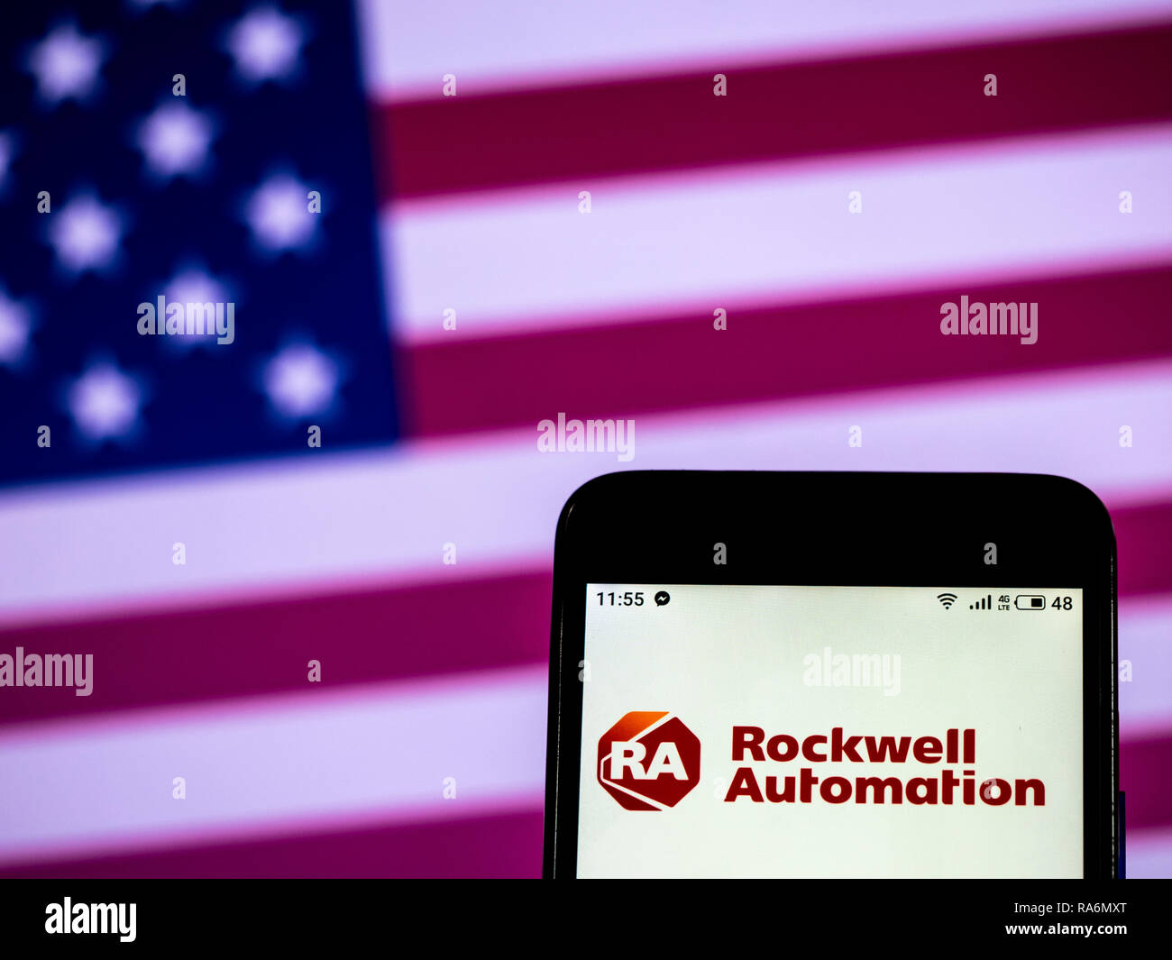 Rockwell automation logo hi-res stock photography and images - Alamy