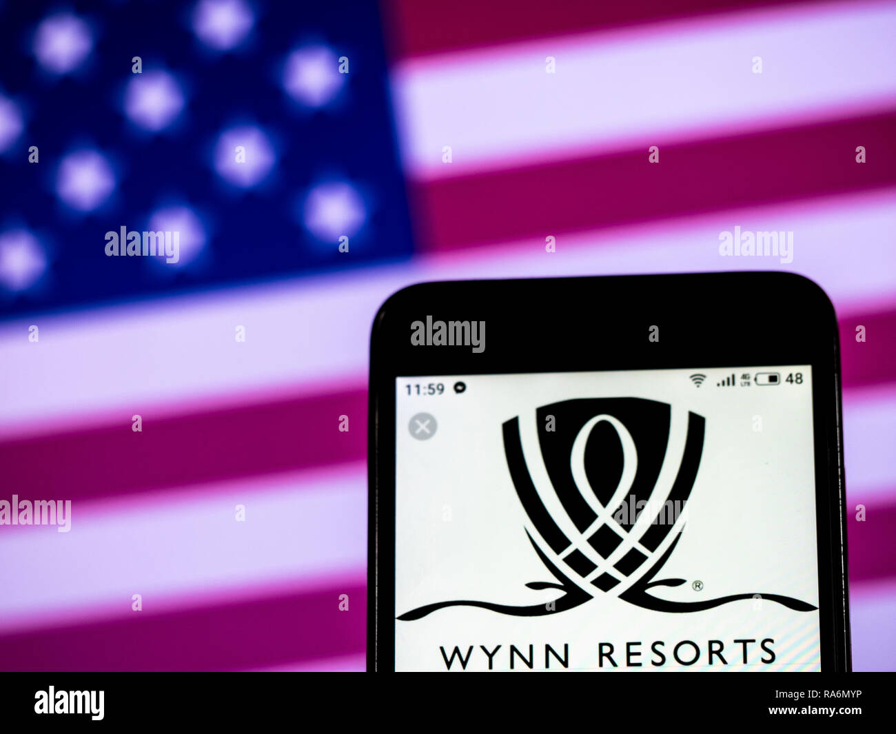 Wynn resorts logo hi-res stock photography and images - Alamy