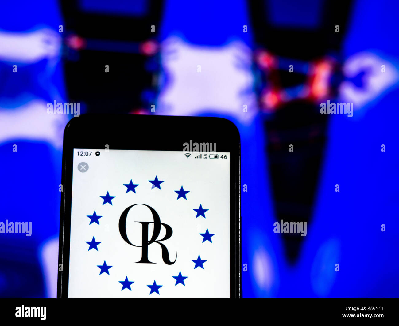 Old Republic International Insurance company logo seen displayed on ...