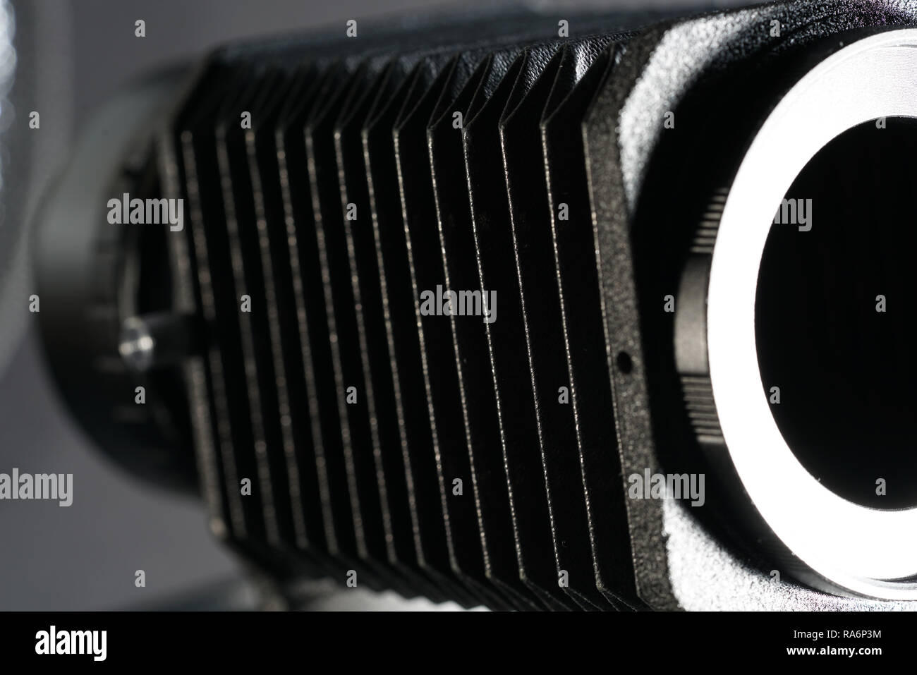 In macro photography and photomicrography, a bellows device is very ...