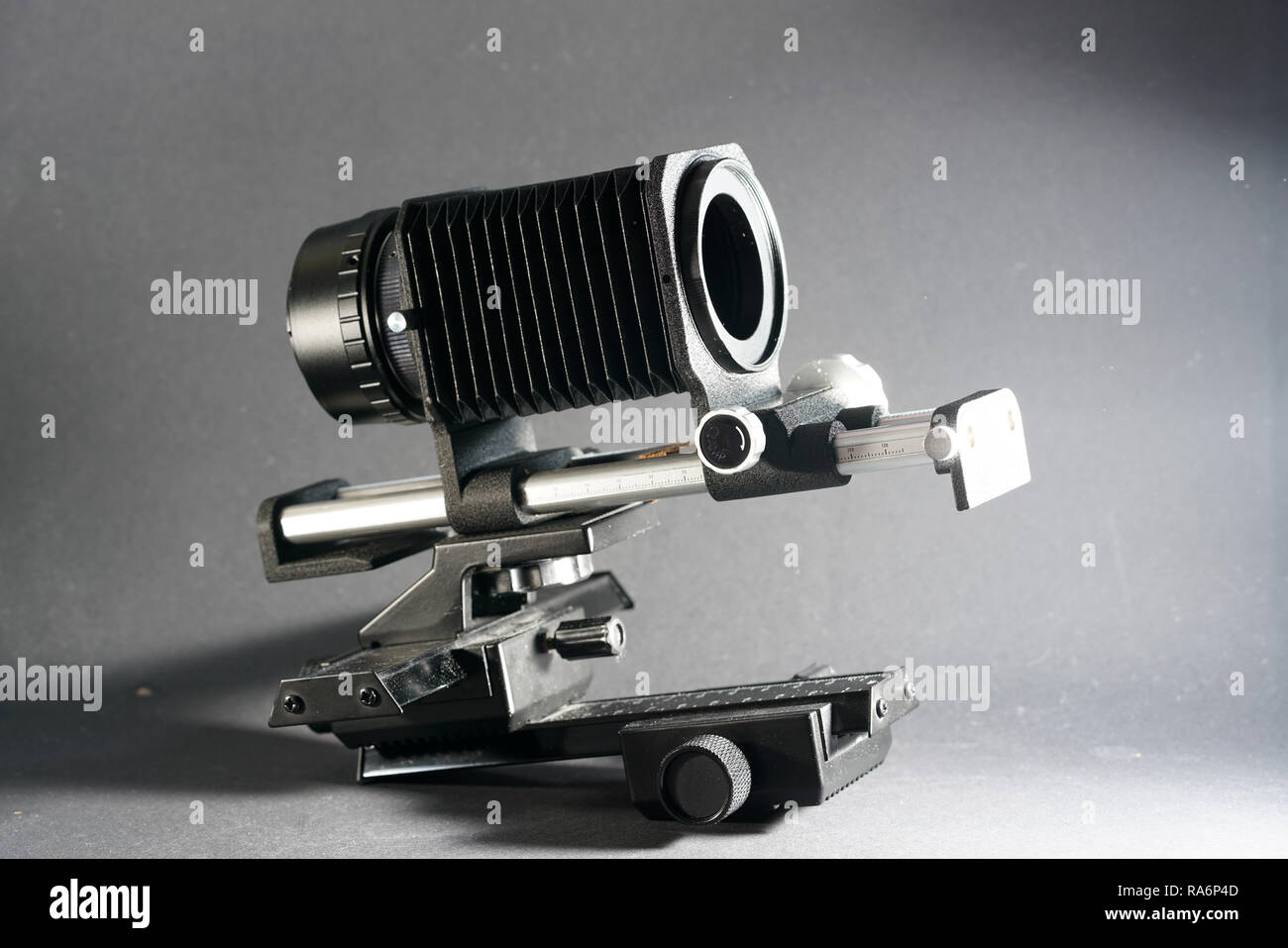 In macro photography and photomicrography, a bellows device is very ...