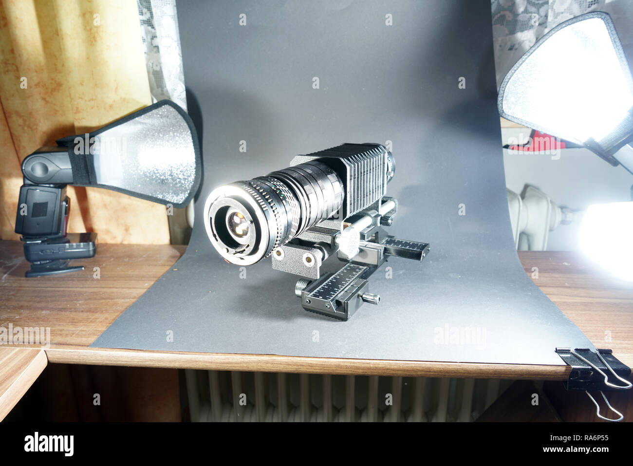 In macro photography and photomicrography, a bellows device is very ...
