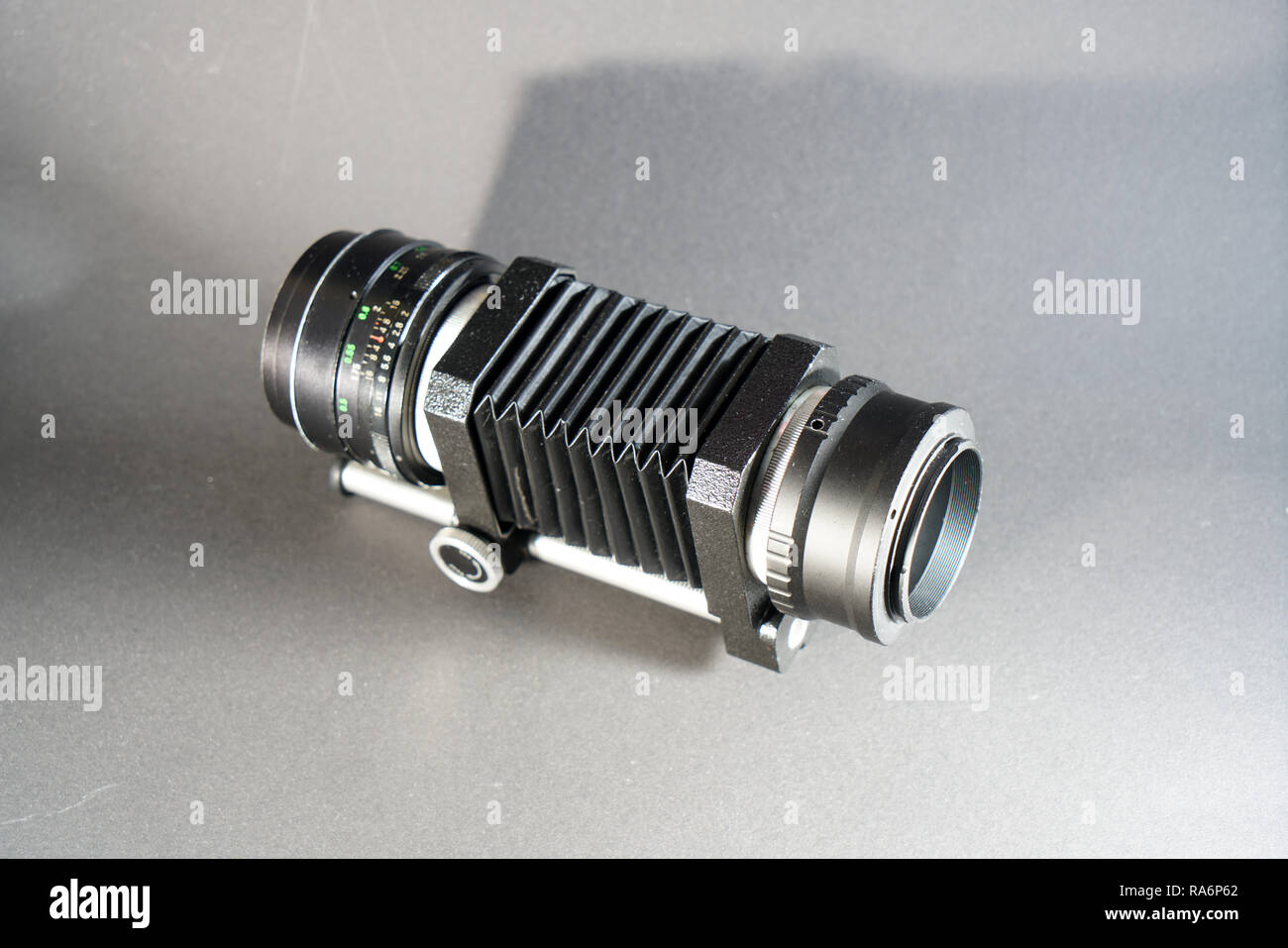 In macro photography and photomicrography, a bellows device is very ...