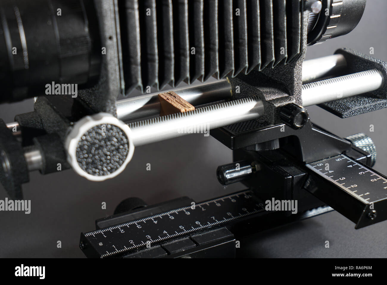 In macro photography and photomicrography, a bellows device is very ...