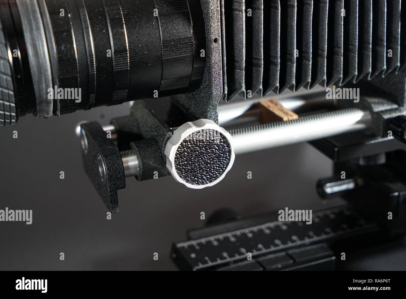 In macro photography and photomicrography, a bellows device is very ...