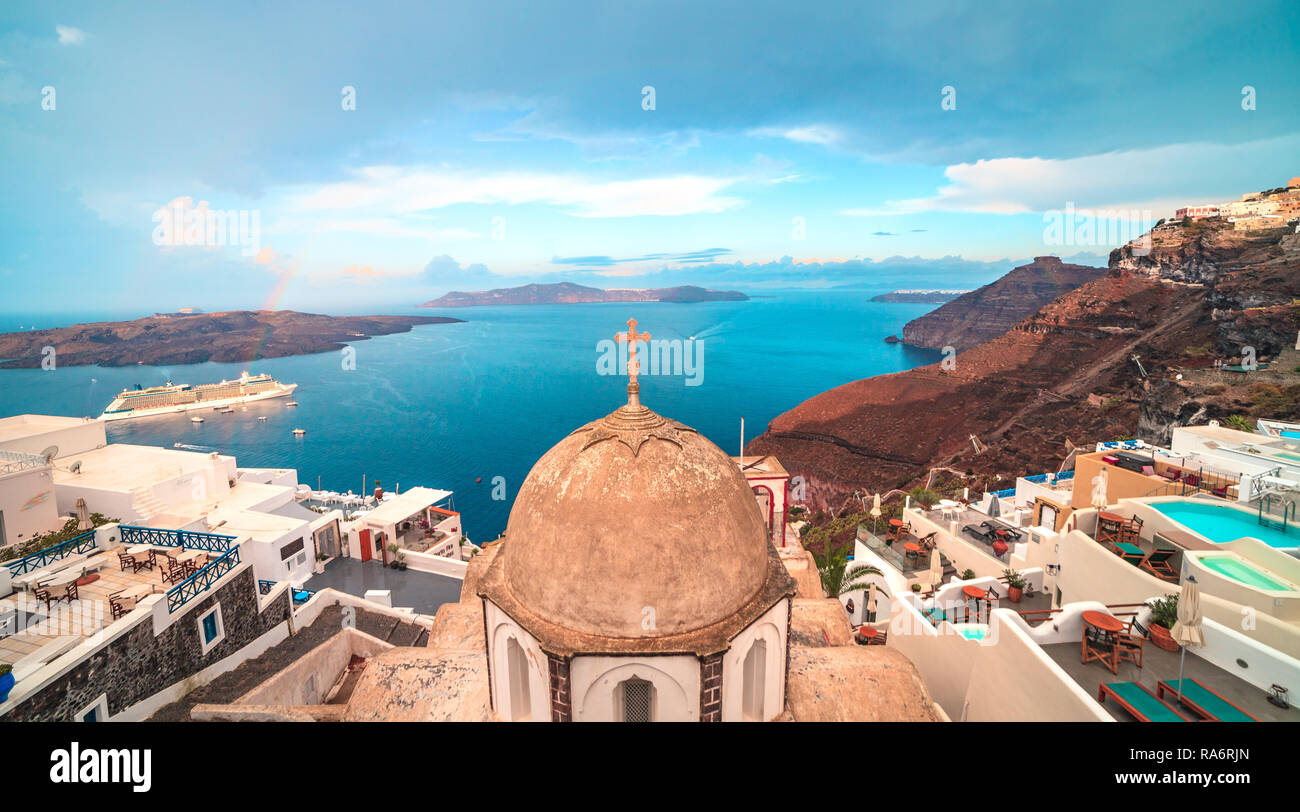 Caldera beach santorini hi-res stock photography and images - Alamy
