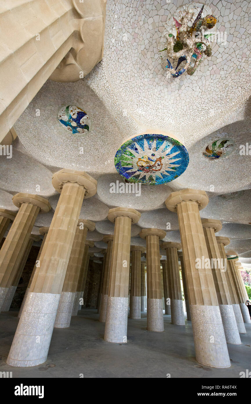 Park Guell Columns
