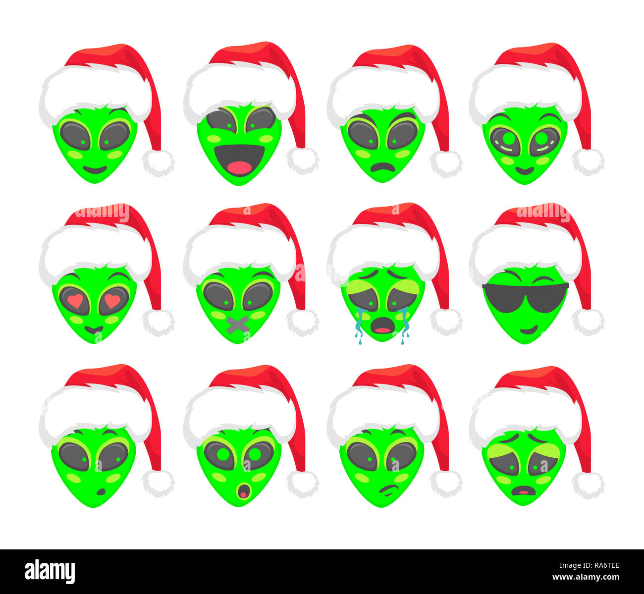 Alien face Cut Out Stock Images & Pictures - Alamy