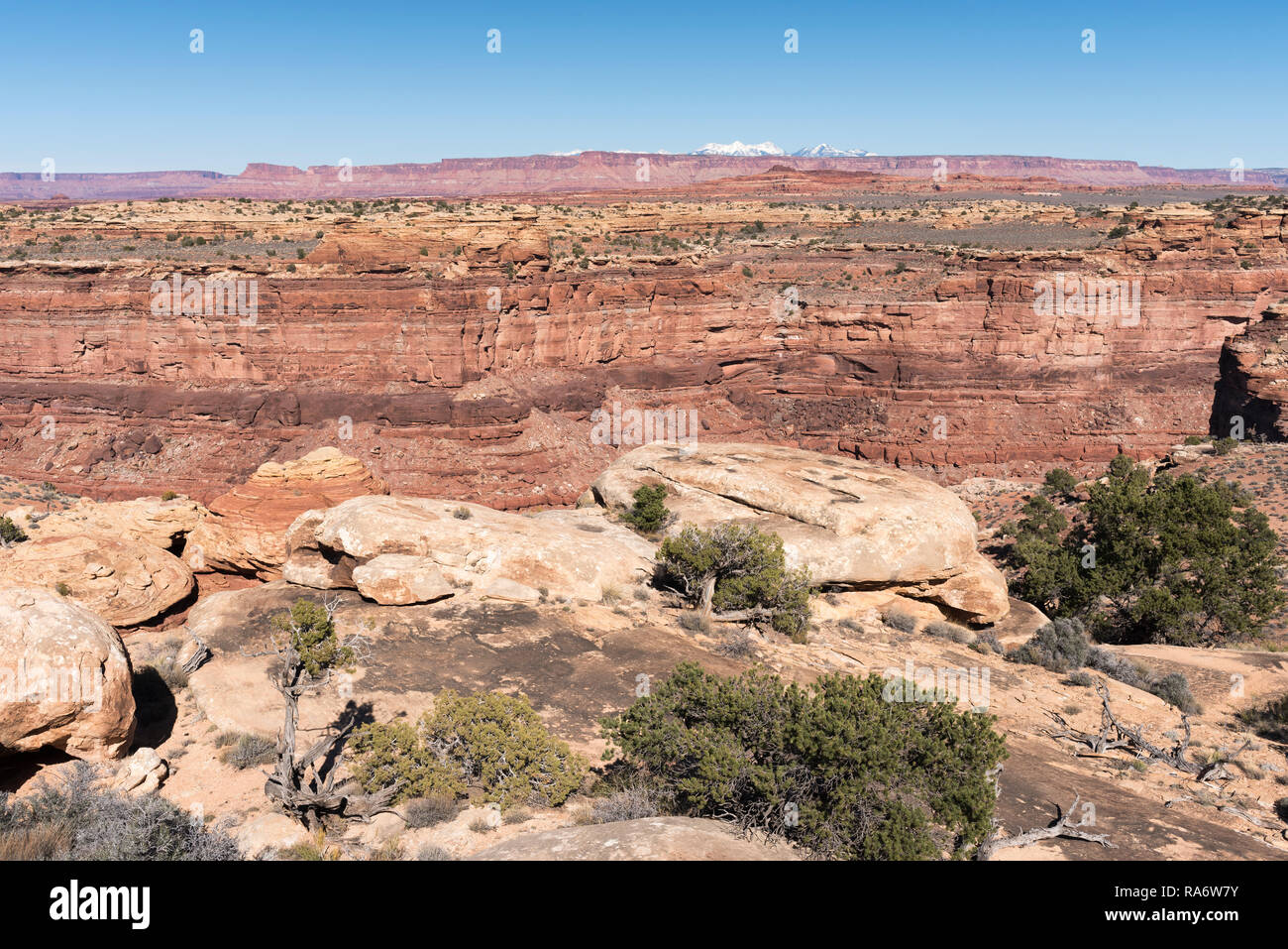 Canyonlands National Park located in Island in the Sky district of ...