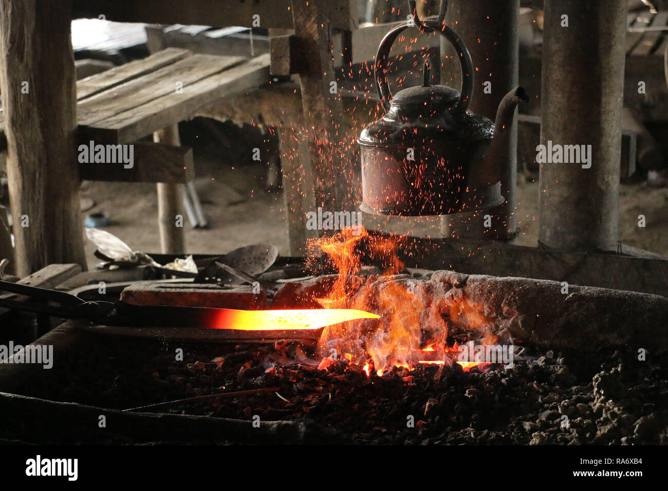 Forging sword hi-res stock photography and images - Alamy