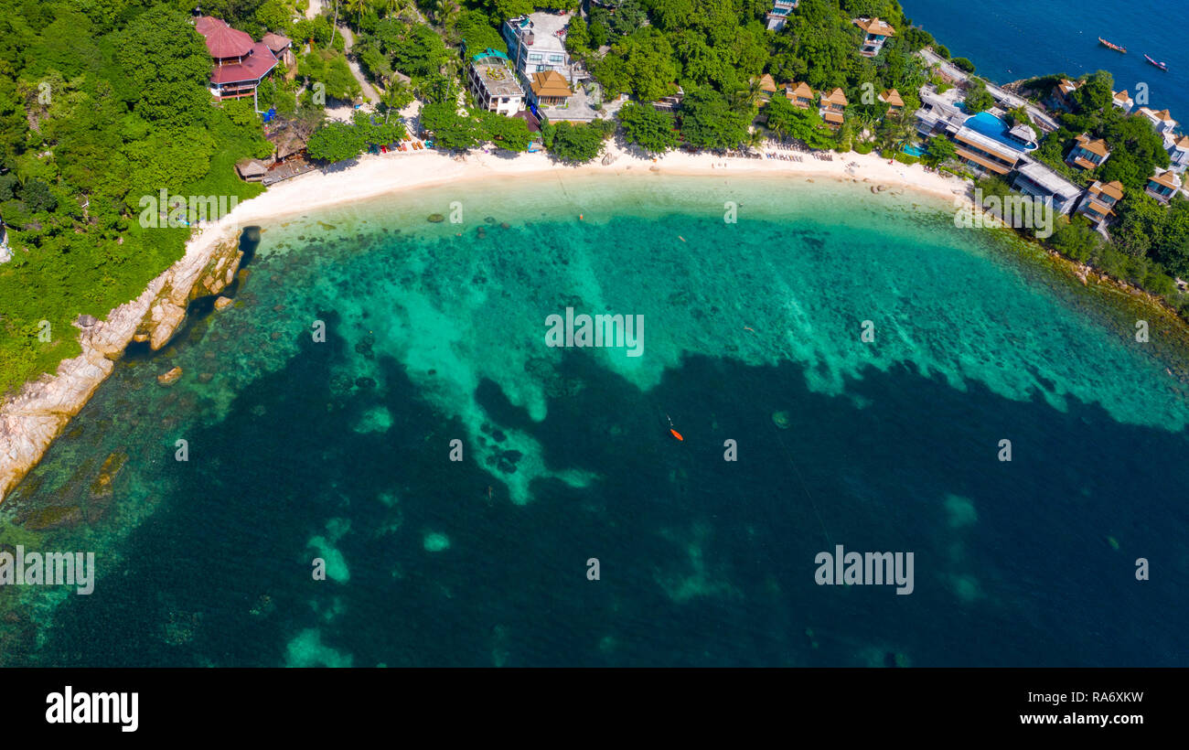 Beach on Sai Daeng Bay, Koh Tao Island, Thailand Stock Photo - Alamy
