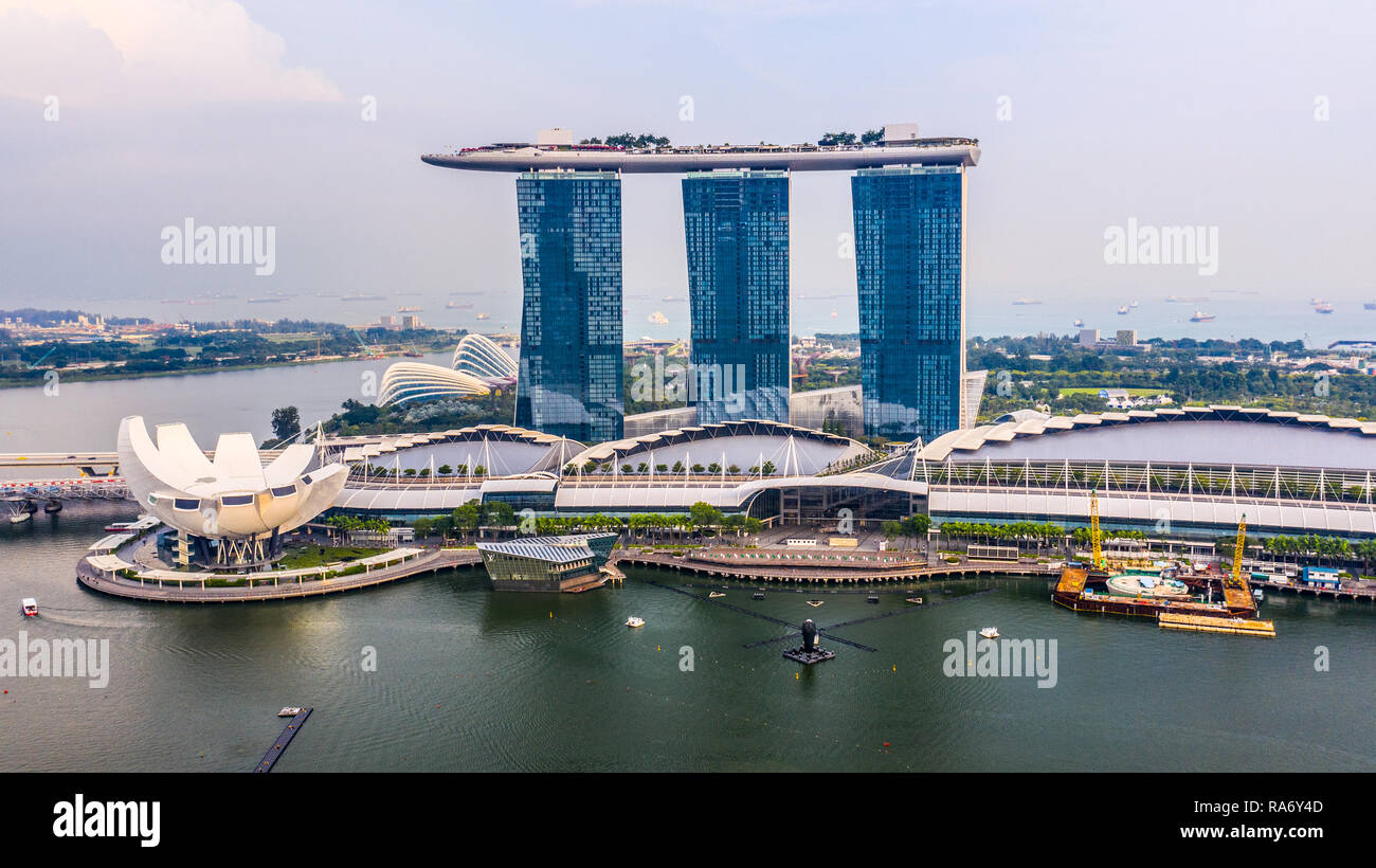Marina Bay Sands Resort,, Artscience Museum, Singapore Stock Photo - Alamy