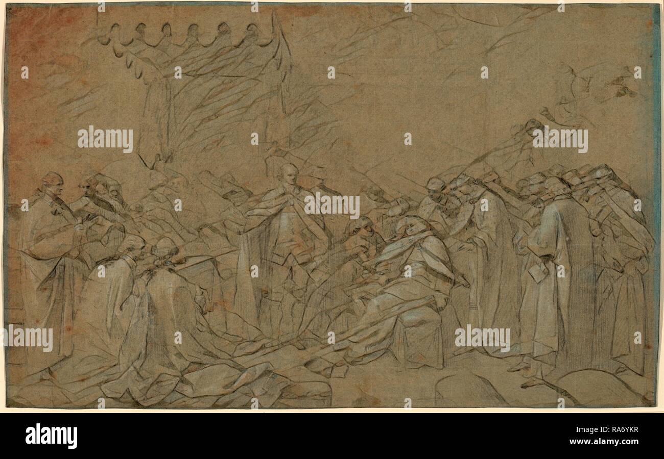 John Singleton Copley, Study for 'The Death of the Earl of Chatham ...