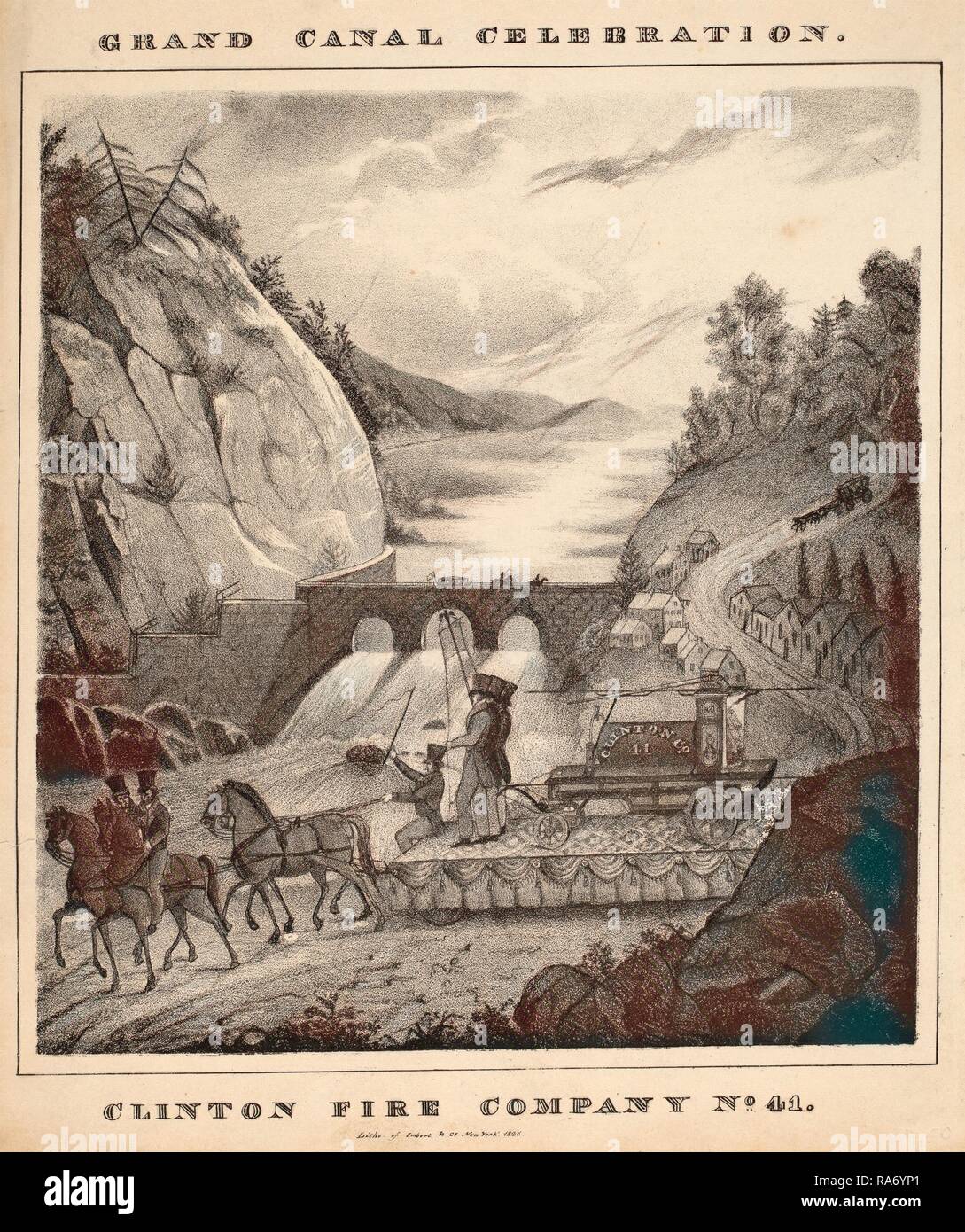 William H. Tuthill, Clinton Fire Company, No. 41, American, 1826 ...