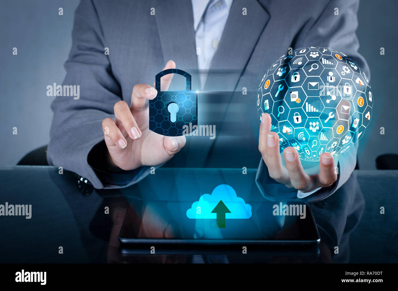 Technology lock hi-res stock photography and images - Alamy