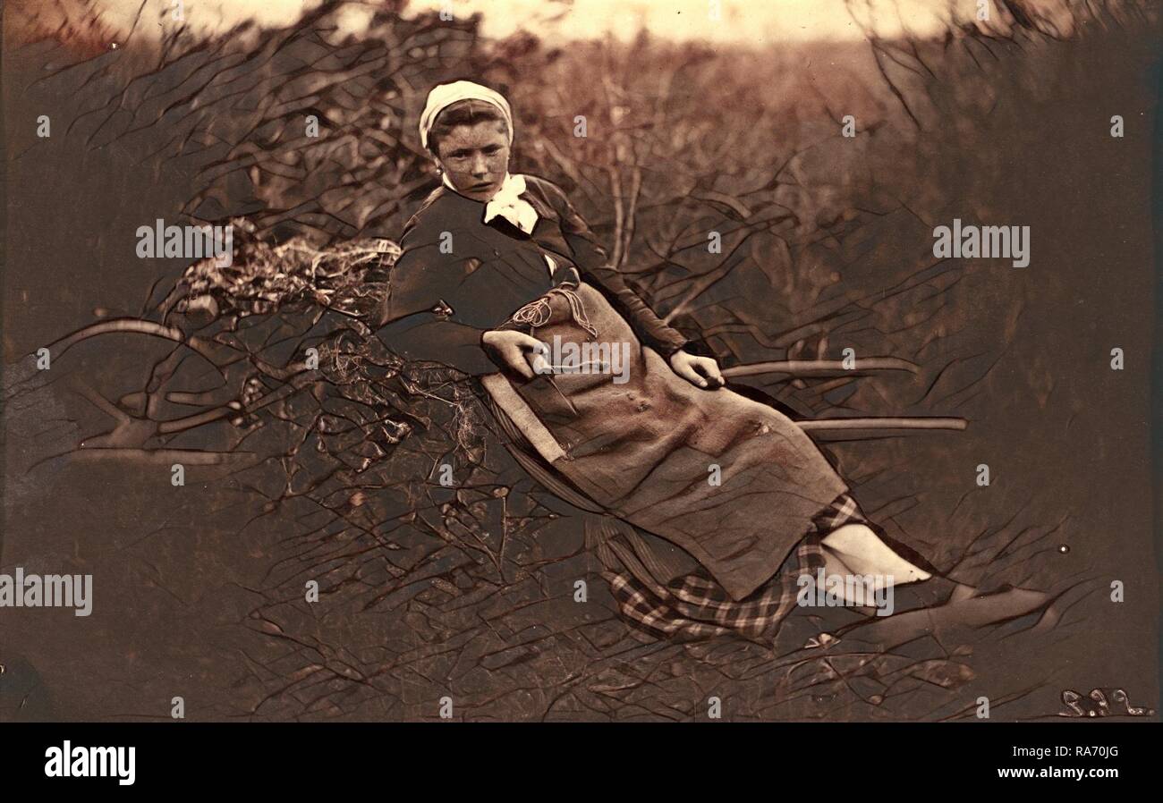 Auguste Giraudon's Artist, Peasant, French, active 1870s, c. 1870 ...