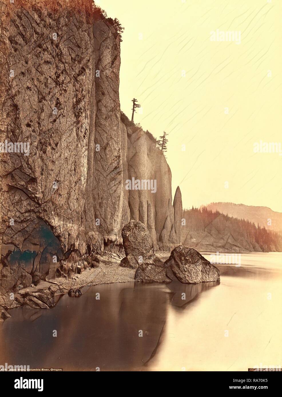 Carleton E. Watkins, Cape Horn, Columbia River, Oregon, American, 1829 ...