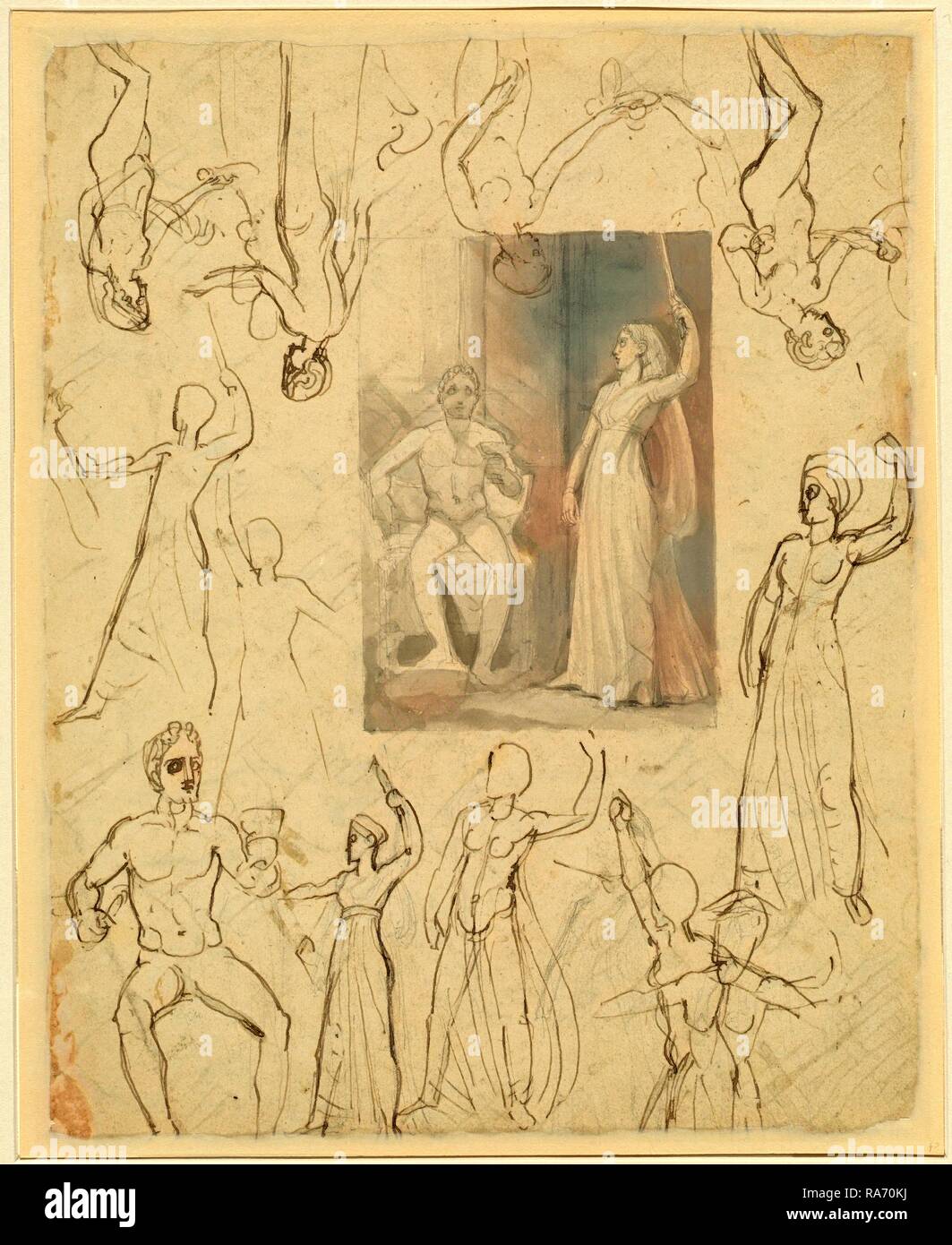 Thomas Stothard, Design for a Book Illustration and Related Studies ...