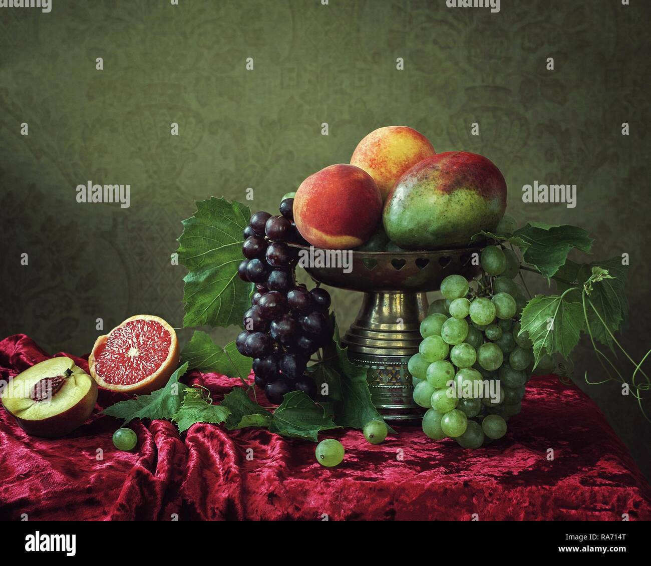 Still life with fruits Stock Photo - Alamy