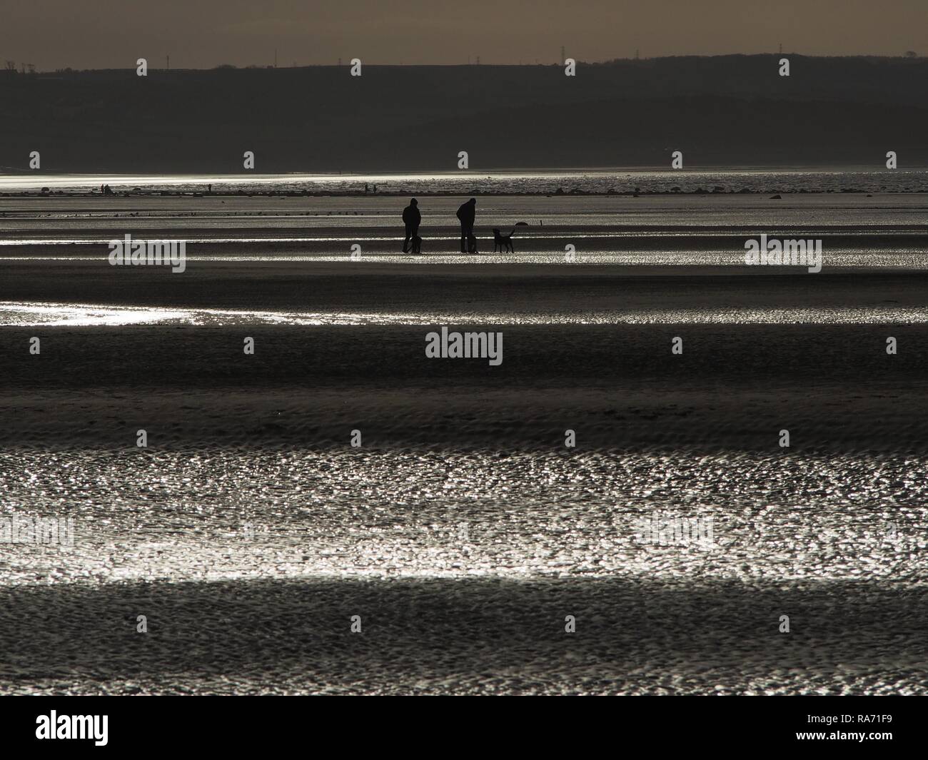 Low tide on solway firth hi-res stock photography and images - Alamy