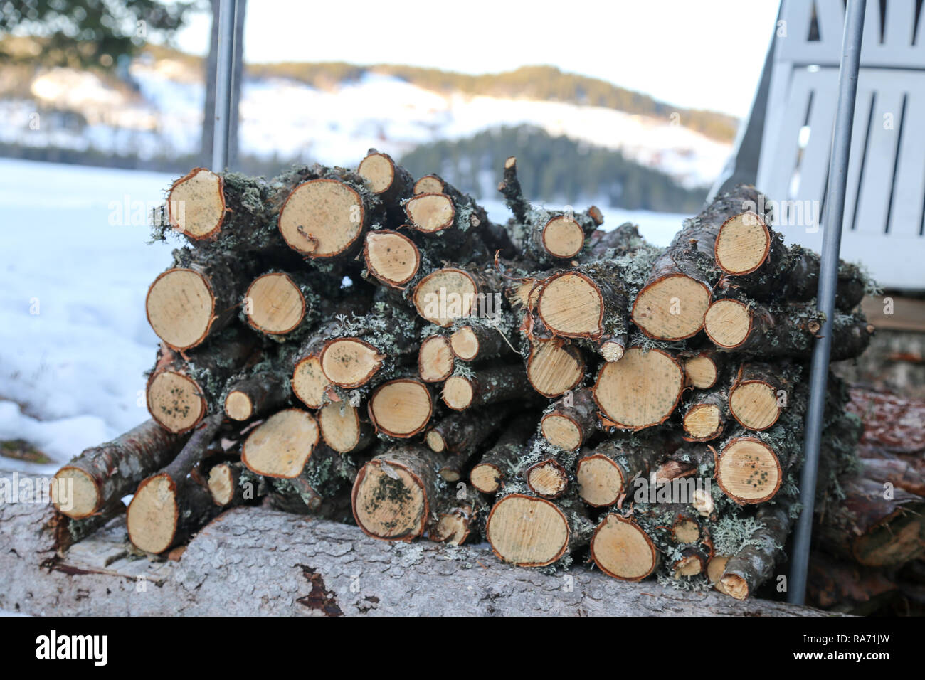 Norwegian log cabin hi-res stock photography and images - Alamy