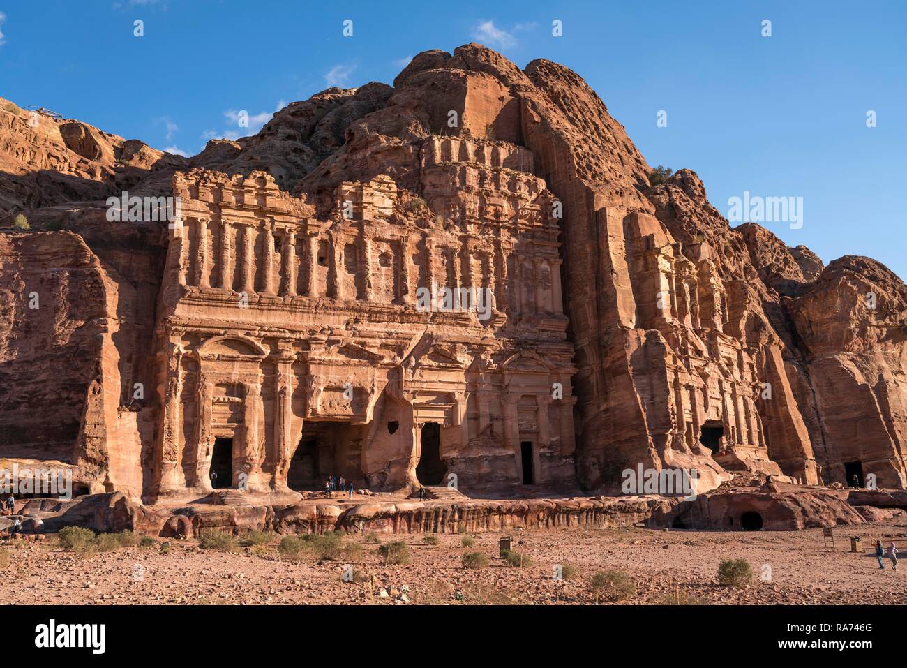Palace Tomb, Tombs of the King, Petra, Jordan Stock Photo - Alamy
