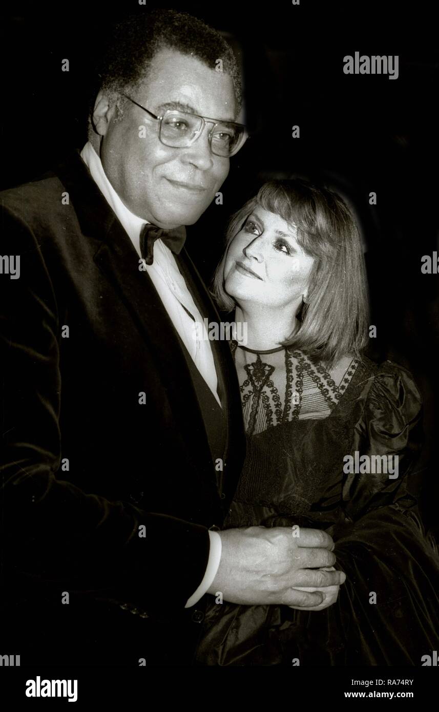 James Earl Jones and wife Undated Photo By Adam Scull/PHOTOlink.net ...