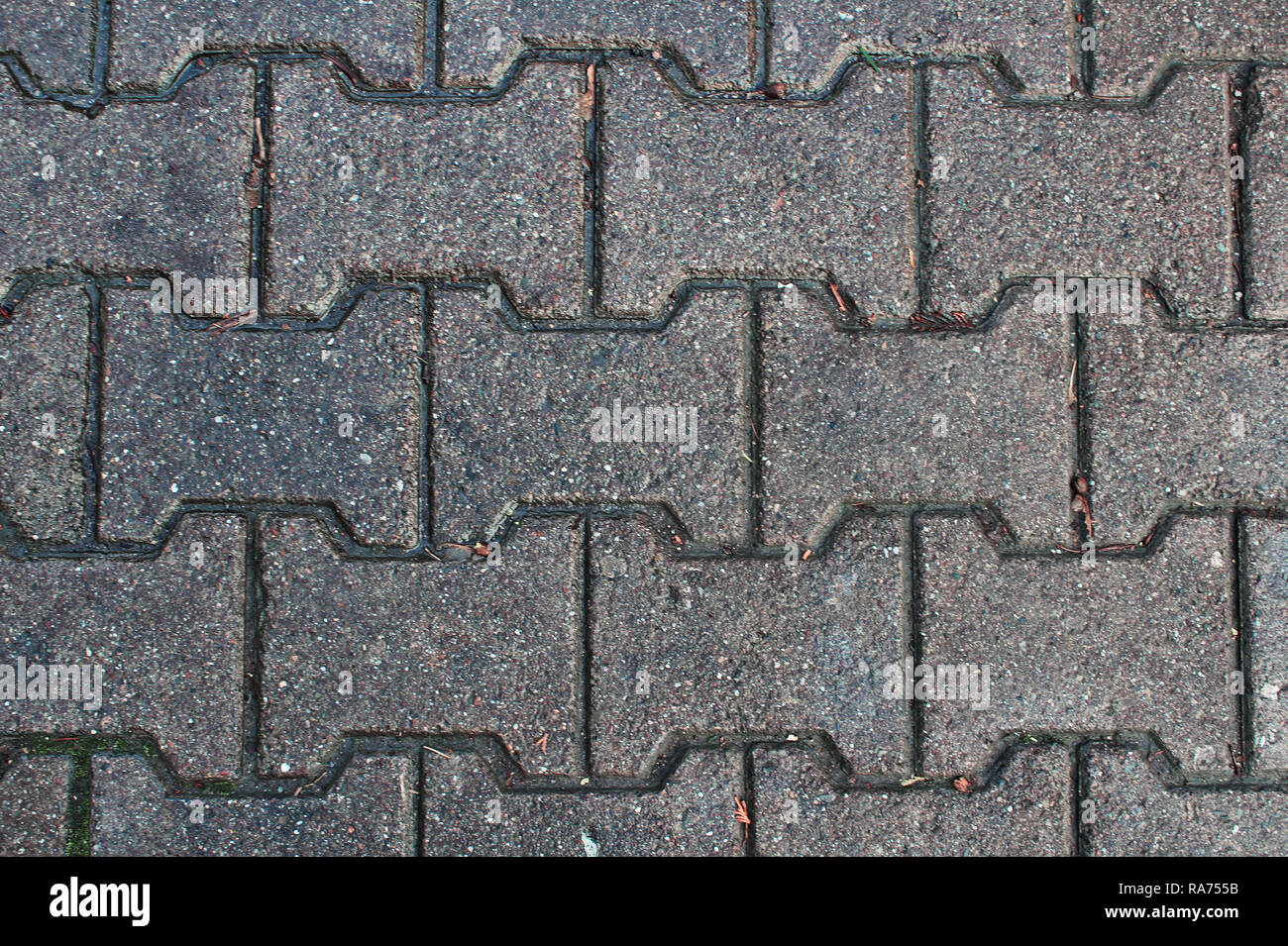 Eastern German cobble stones, old fashioned DDR street pavement, Europe ...