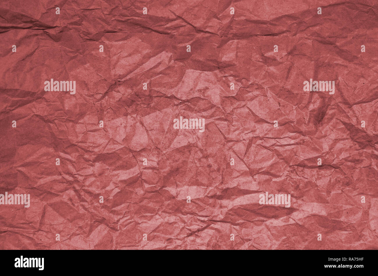 Dirty texture of old crumpled red paper. Paper textures crumpled ...