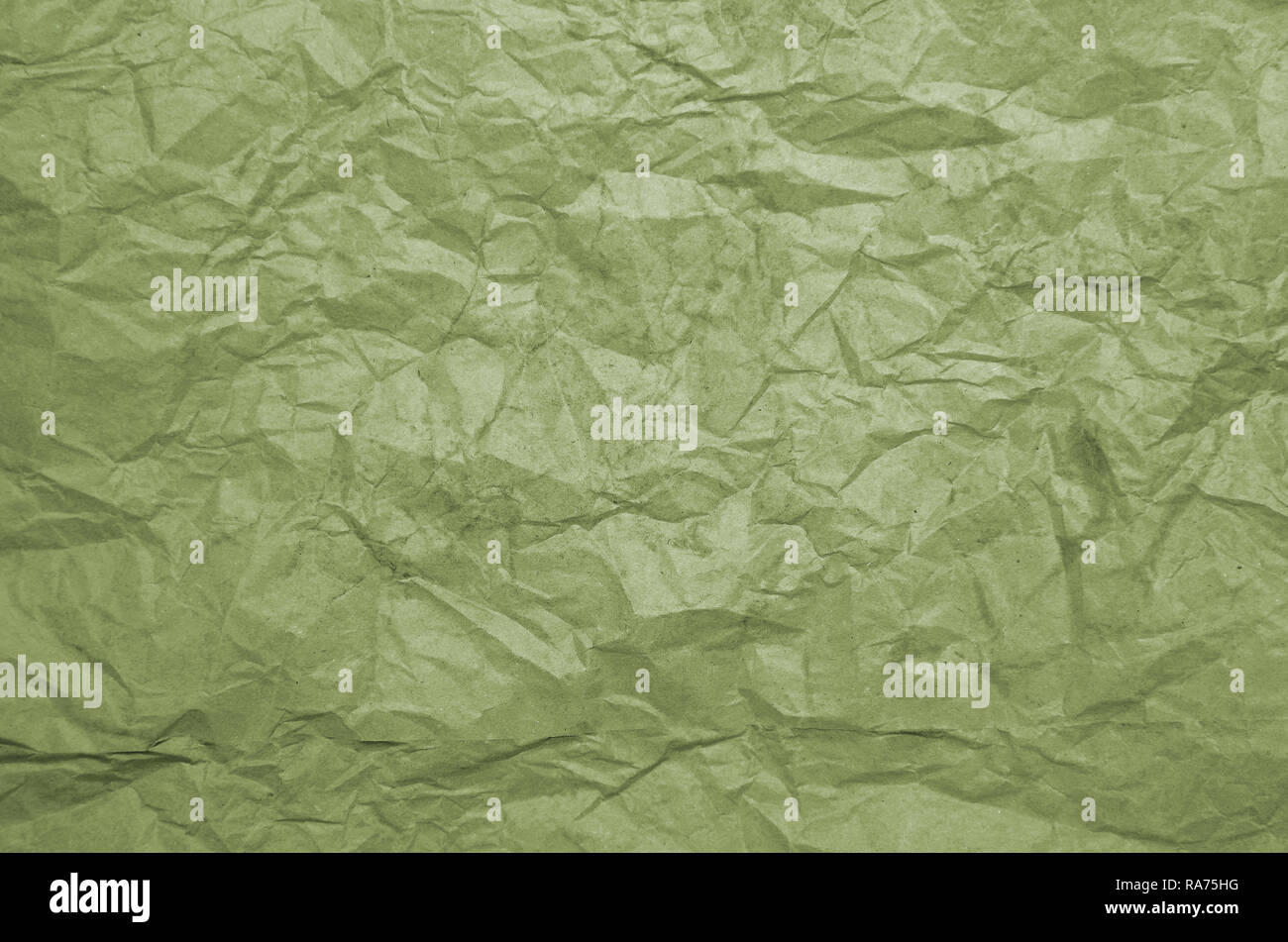 Dirty texture of old crumpled green paper. Paper textures crumpled ...