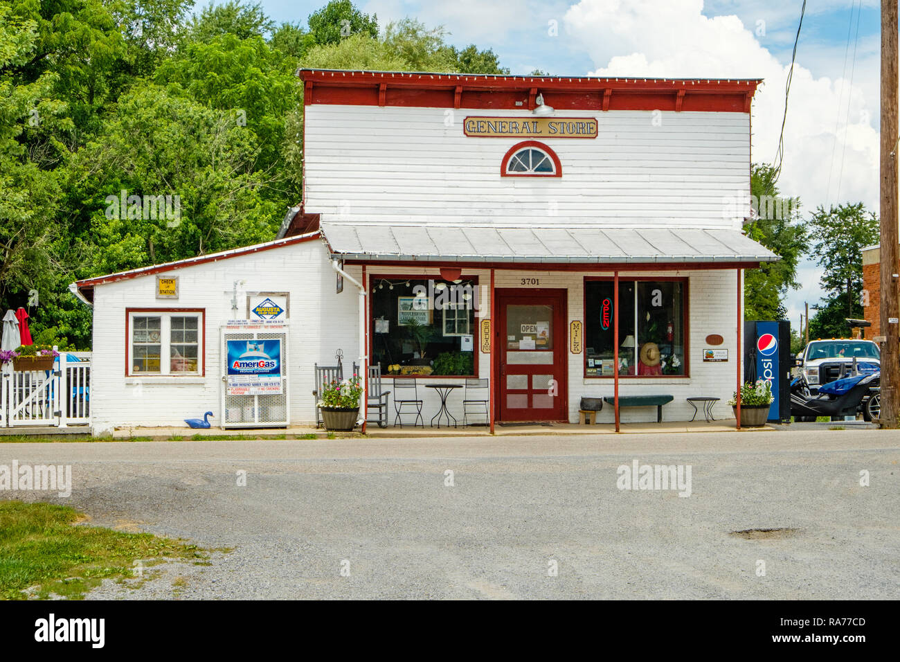 National register historic places general store hi-res stock ...