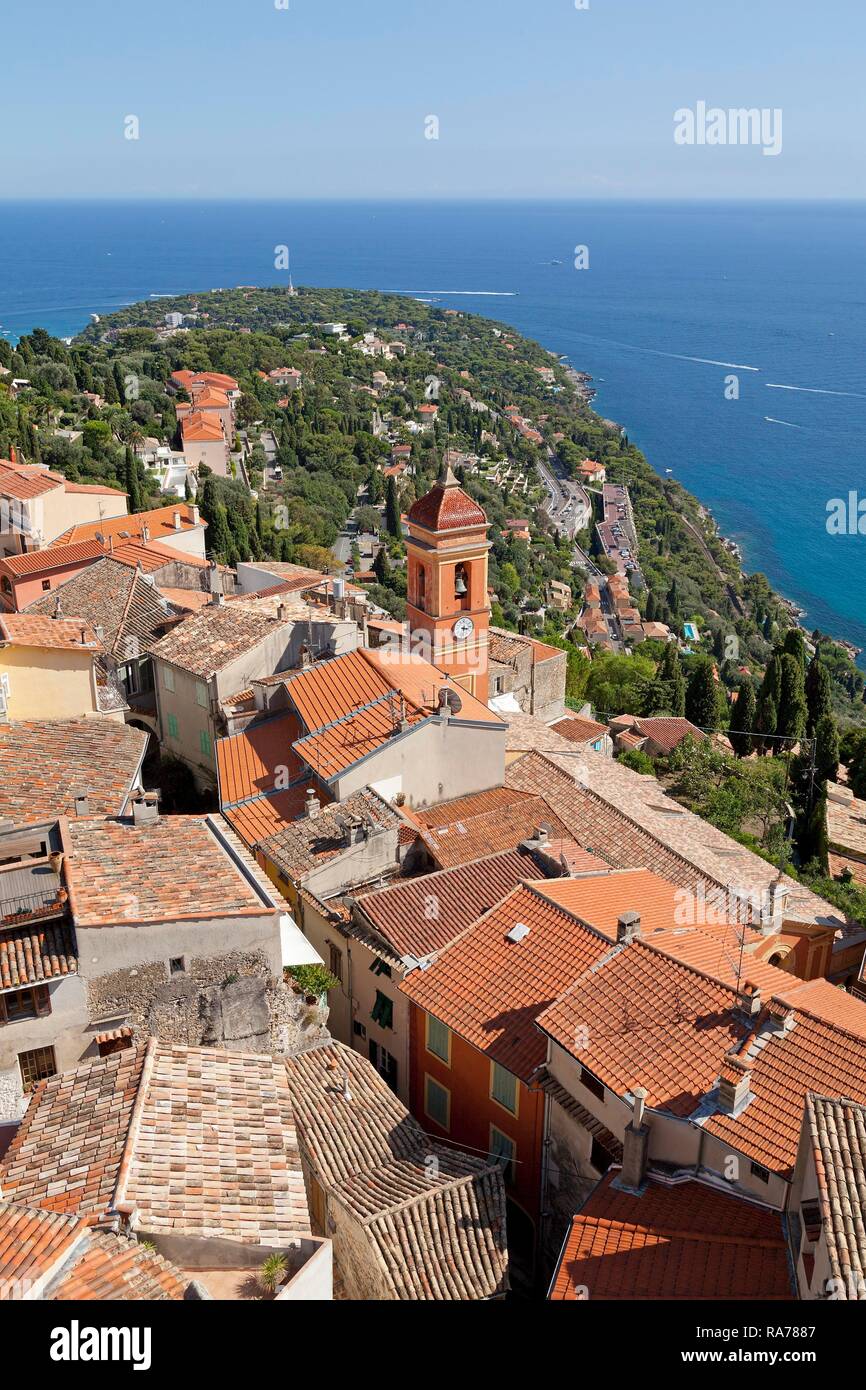 Old town roquebrune cap martin hi-res stock photography and images - Alamy