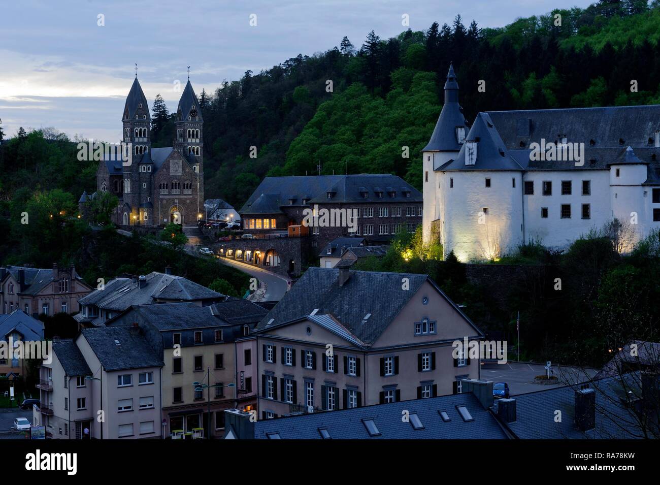 Clervaux castle hi-res stock photography and images - Alamy