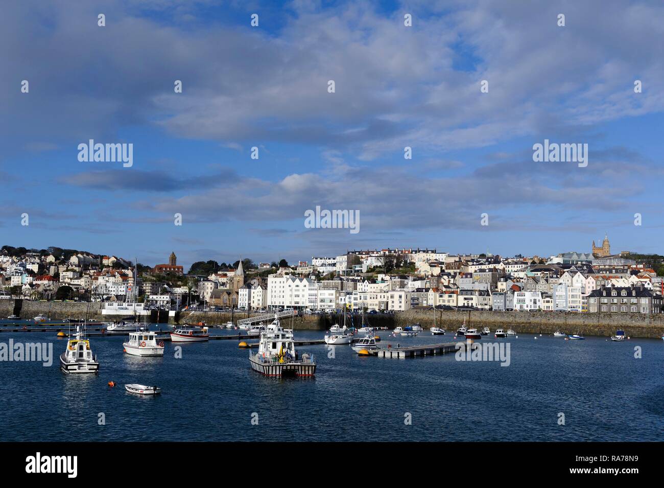 View st peter port guernsey hi-res stock photography and images - Alamy