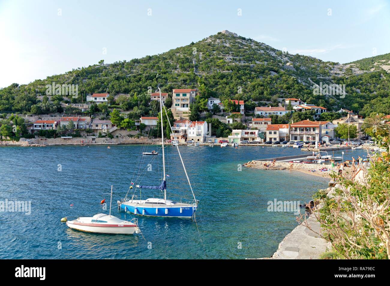 Ocean view with boats hi-res stock photography and images - Alamy
