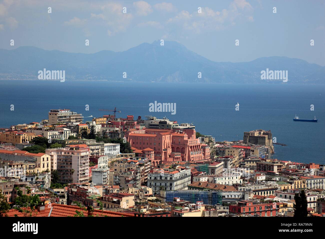 View of the Complesso della Nunziatella, Campania, Italy, Europe Stock ...