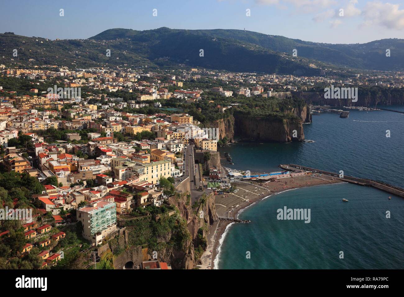 Vico Equense on the Sorrentino peninsula, Campania, Italy, Europe Stock ...